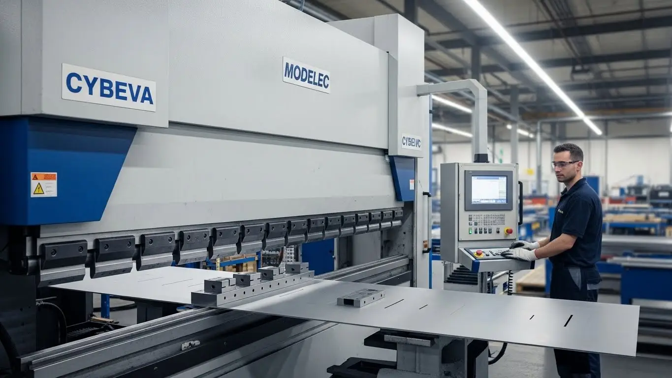 Cybelec Modeva Press Brake | High-Precision CNC Machine - JS RAGOS