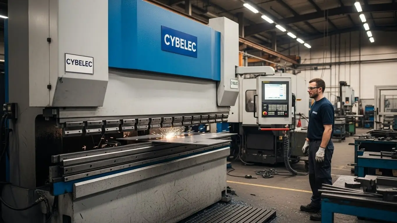 Cybelec Press Brake: CNC Bending Precision, & Automation - JS RAGOS