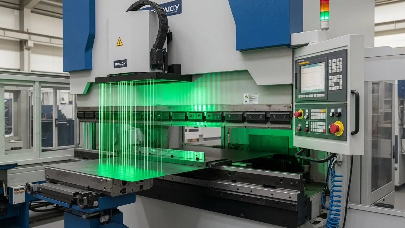 Press Brake with Laser Safety Protection | CNC Press Brake - JS RAGOS
