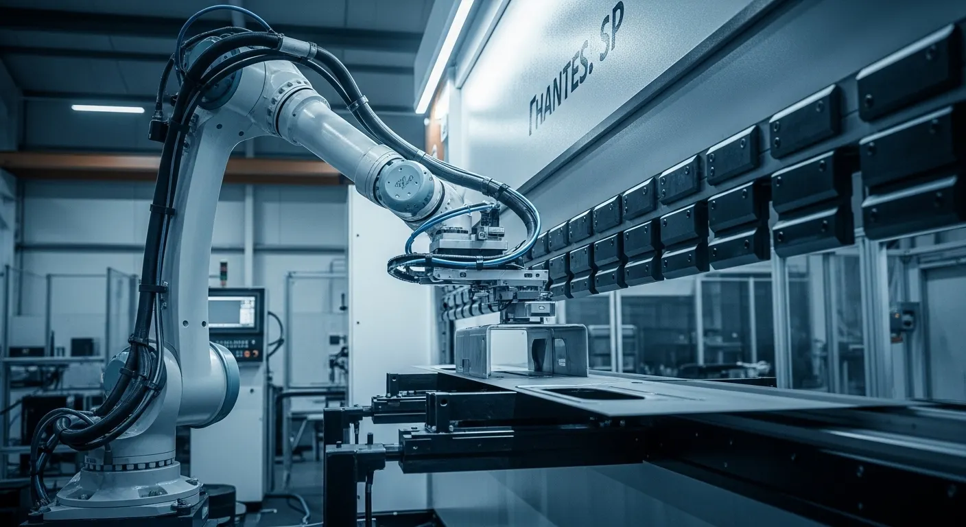 CNC Press Brake Automation: From Backgauges to Robotic Cells