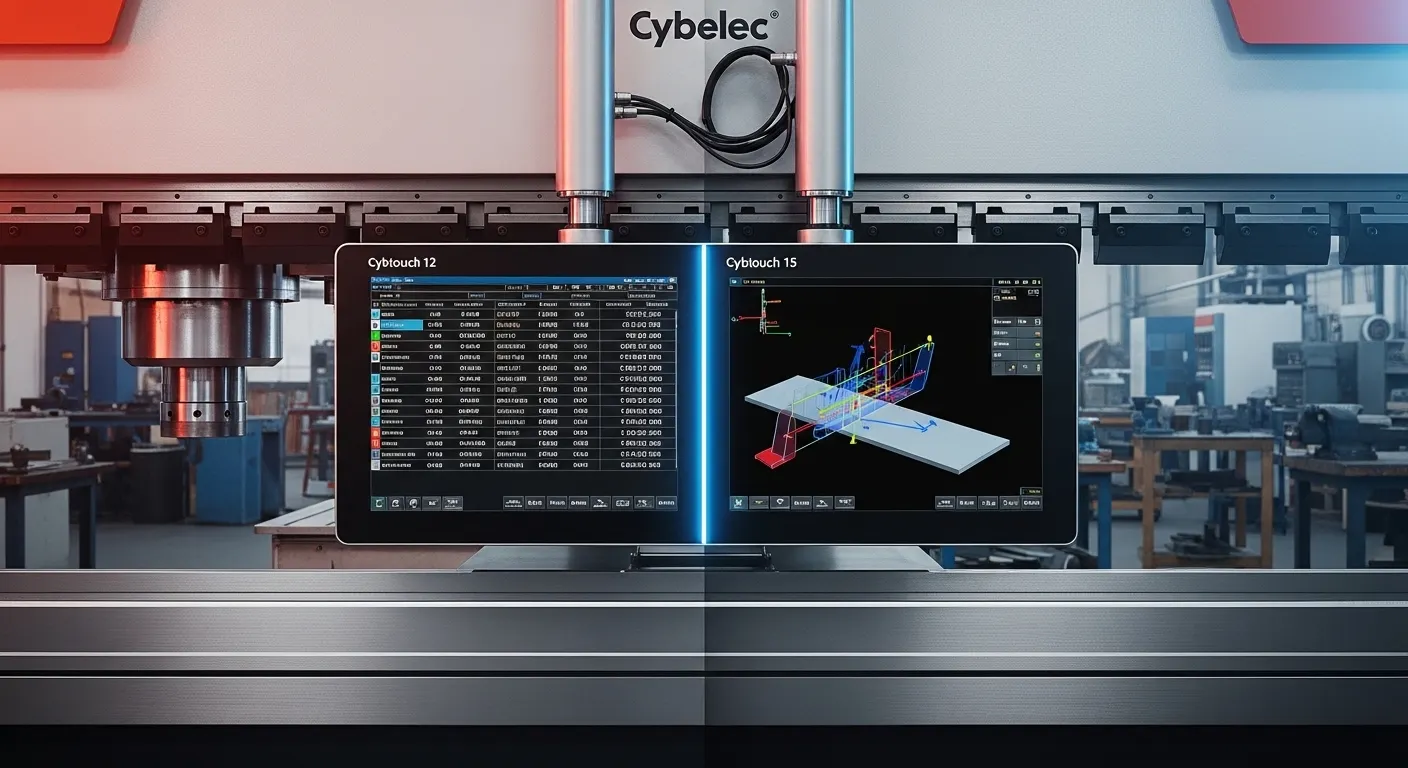 Cybelec CT15 vs CT12: Key Differences for CNC Bending