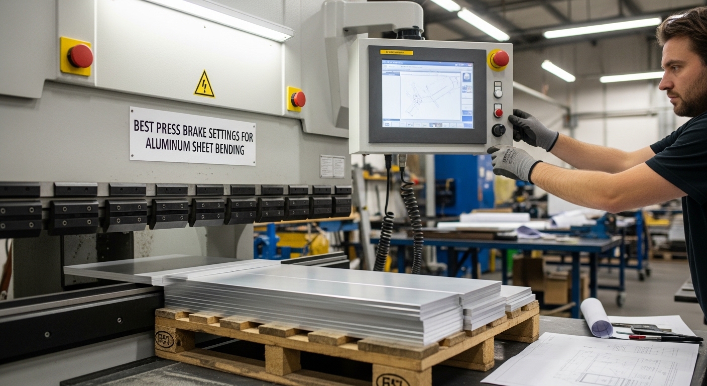 Best Press Brake Settings for Aluminum Sheet Bending (Starter Setup)