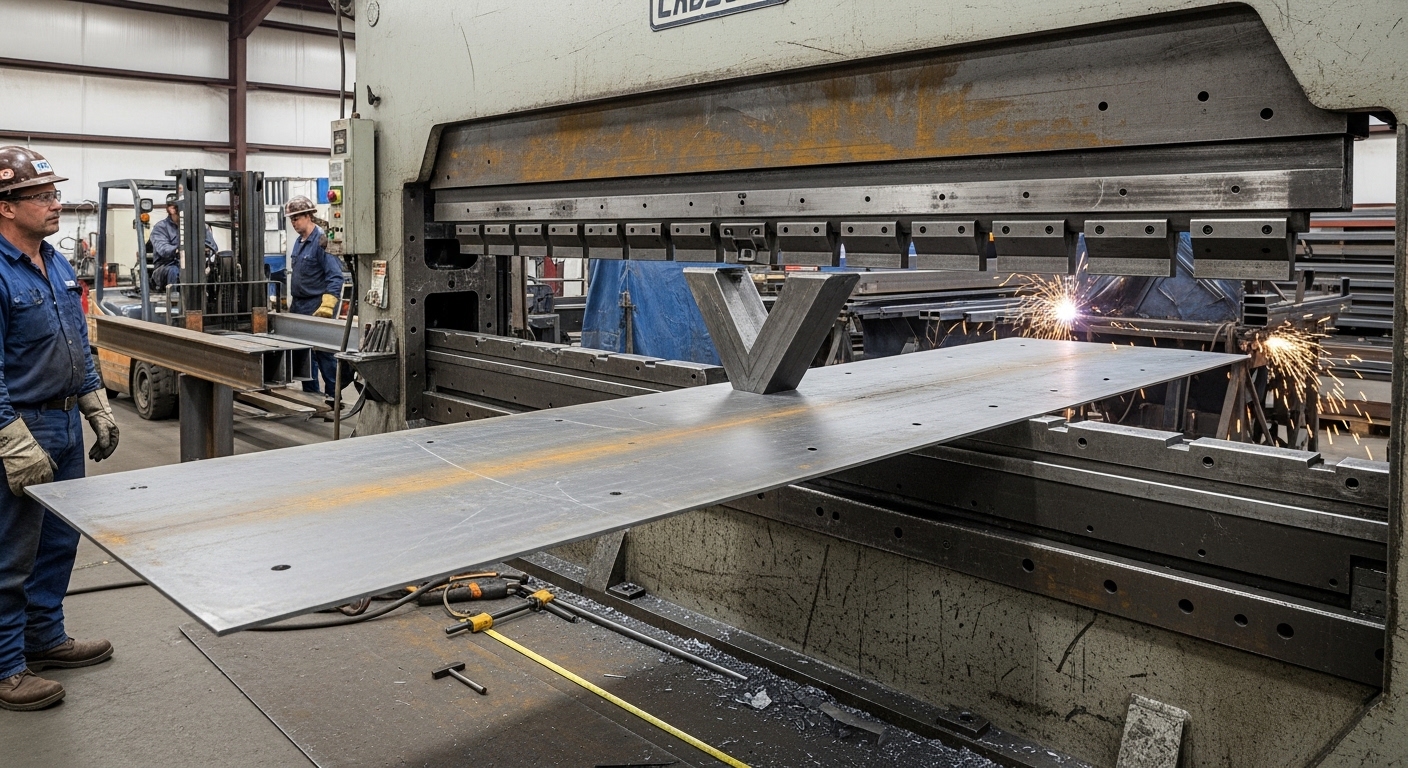 Heavy Duty Press Brake for Steel Plate: How to Spec It Correctly